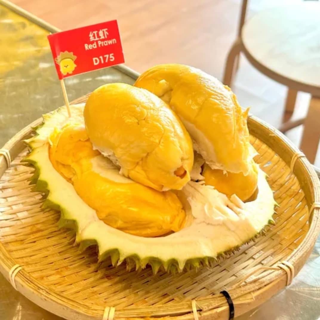 Red Prawn Durian in KL – Sweet & Creamy | Durian Bros Bukit Bintang ...